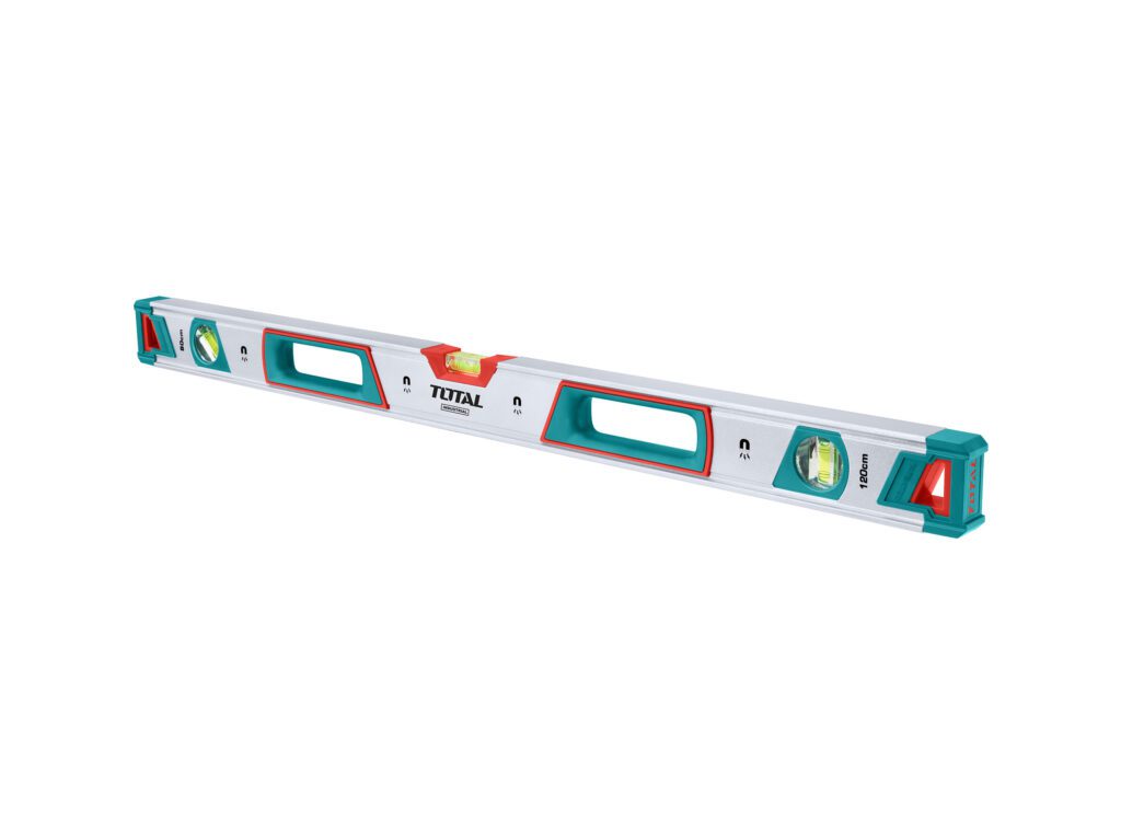 Total 120cm Spirit Level Measuring Instrument with Magnetic Base ...
