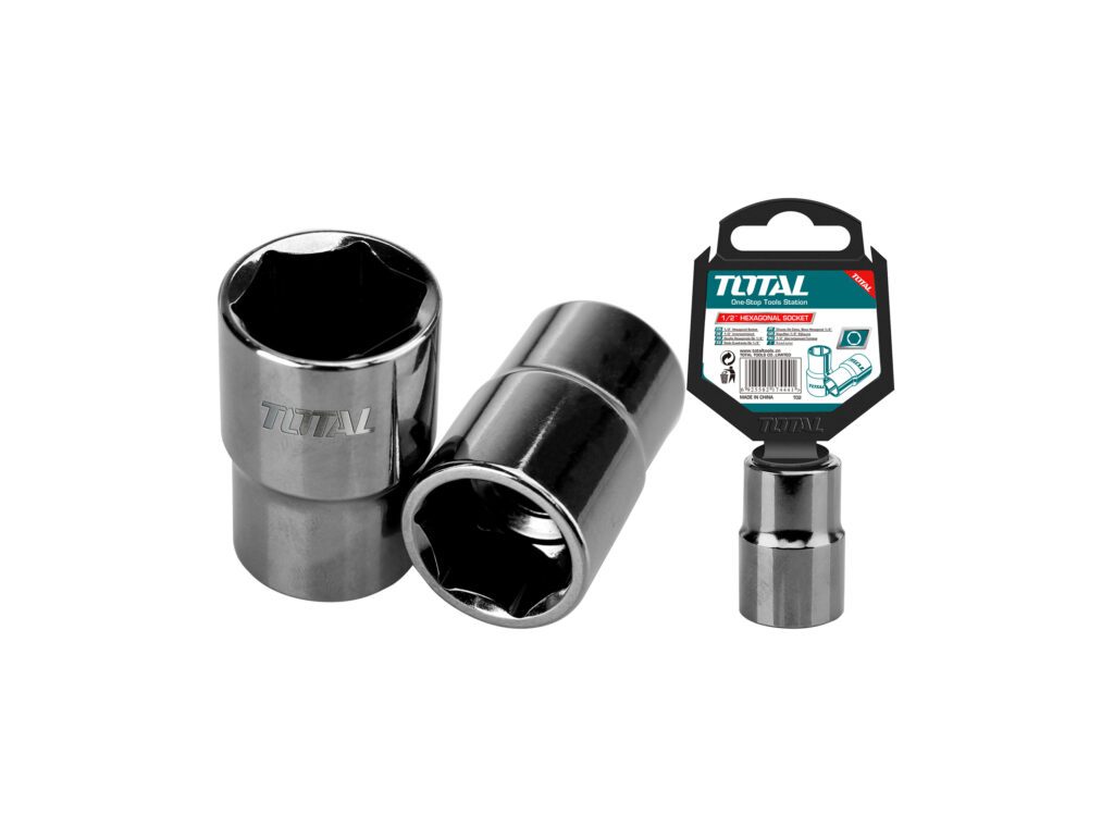 Total 1/2" Hexagonal Socket 9mm- THTST12091 - Total Tools India ...