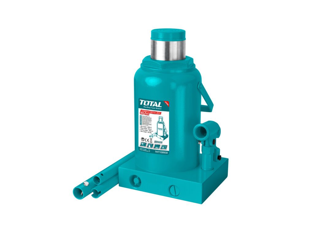 Total Hydraulic Bottle Jack 50 Ton - THT109502 - Total Tools India ...