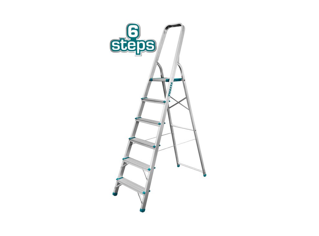 Total 6 Step Household Ladder- THLAD06061 - Total Tools India ...