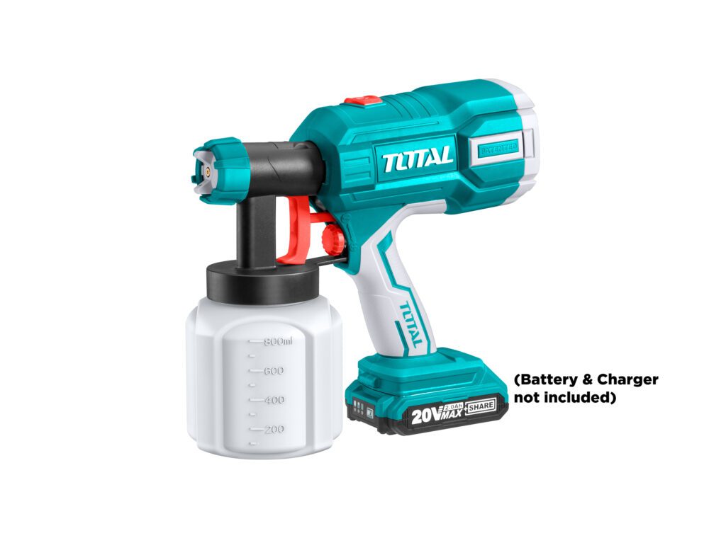 Total Lithium-Ion Spray Gun (Without Battery) - TSGLI2001 - Total Tools ...