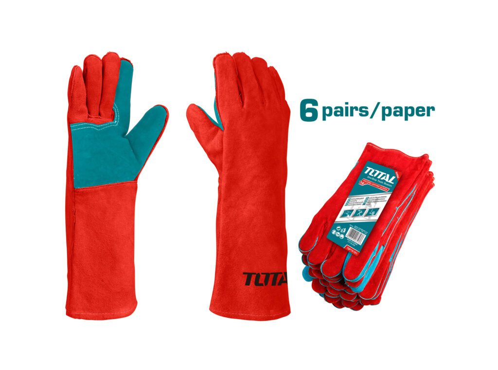 Total Welding Leather Gloves- TSP15161 - Total Tools India - Wholesale ...
