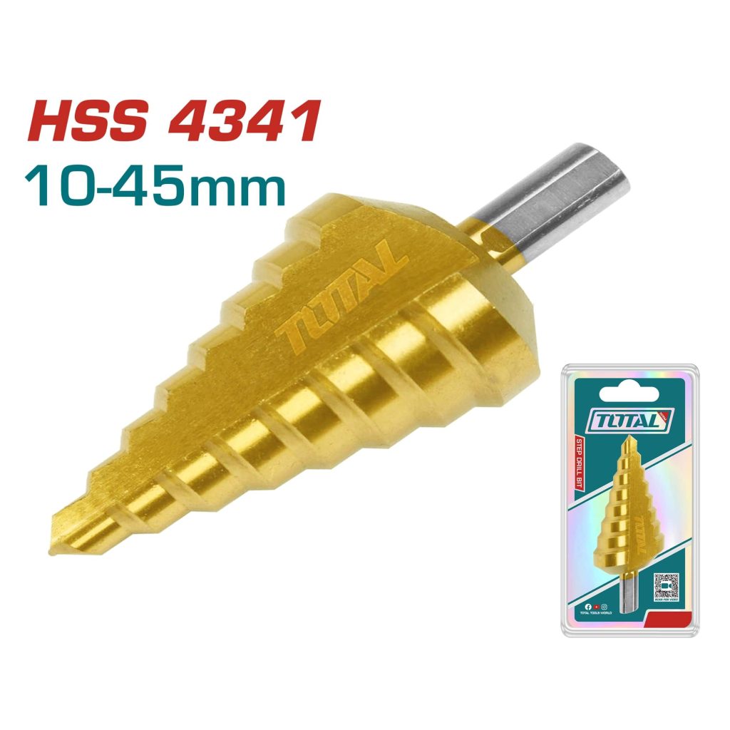 Total 10-45mm Step Drill Bit - TAC75104501 - Total Tools India ...