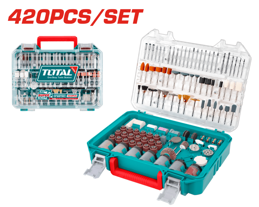 Total 420 PCS Mini Drill Accessory - TAKMG4208 - Total Tools India ...
