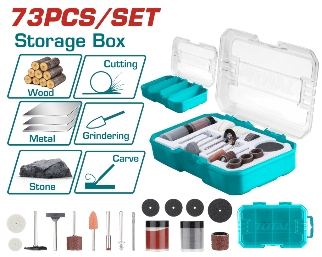 Total General Purpose Set for Mini Drill - TAKMG7072 - Total Tools ...