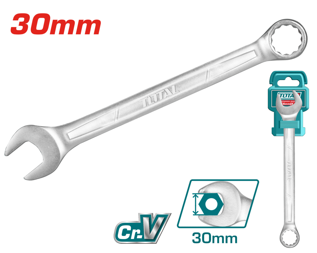 Total 30mm Combination Spanner - TCSPA301 - Total Tools India ...