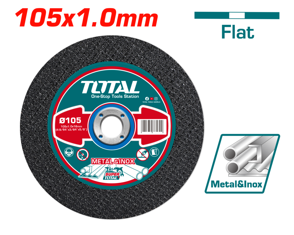 TOTAL Metal Cutting Disc 105mm - TAC2101051 - Total Tools India ...